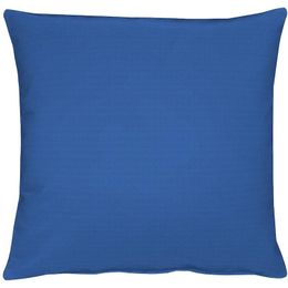 Apelt Dekokissen &raquo;4362 Rips Uni&laquo; Wasser- und Schmutzabweisend blau Obermaterial: 60% Polyester, 40% Baumwolle B/L: 49cm x 49cm, 1 Stk.