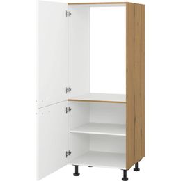 KOCHSTATION K&uuml;hlumbauschrank &raquo;"KS-Scafa" mit T&uuml;r f&uuml;r integrierten K&uuml;hlschrank 880mm&laquo; Breite/H&ouml;he: 60/150 cm, wahlweise T&uuml;ranschlag rechts oder links 