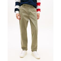 Tommy Jeans Herren Chinohose &raquo;SONNY&laquo; Twill aus Stretch-Baumwolle, Tapered Fit beige 36, L&auml;nge 30