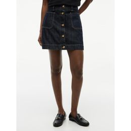 Tommy Hilfiger Damen Jeansrock &raquo;MINI SKIRT RINSE HW&laquo; mit stilvoller Knopfleiste, aus Baumwolle S (36/38)