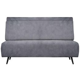 Home Affaire Schlafsofa &raquo;Linnea&laquo; Daybed mit aufklappbarer Liegefl&auml;che, in Webstoff, Veloursstoff, Cord grau 100% Polyester B/H/T: 140cm x 87cm x 94cm,