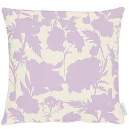 Apelt Dekokissen &raquo;7002&laquo; mit floralem Print Obermaterial: 75% Baumwolle, 25% Polyester. F&uuml;llung: 100% Polyester B/L: 39cm x 39cm, 1 Stk.
