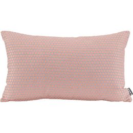 HOCK Dekokissen &raquo;Miss Dots Kissen&laquo; mit Punkten, Kissenh&uuml;lle mit F&uuml;llung, 1 St&uuml;ck rot Baumwolle, Polyester B/L: 30cm x 50cm, 1 Stk.