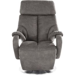 Sit & More sit&more TV-Sessel &raquo;Invito&laquo; in Gr&ouml;&szlig;e L, wahlweise mit Motor und Aufstehhilfe grau Luxus-Microfaser (100% Polyester);Luxus-Kunstleder;NaturLEDER (