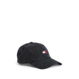 Tommy Jeans Herren Baseball Cap &raquo;TJM HERITAGE&laquo; aus Denim mit Logo schwarz Einheitsgr&ouml;&szlig;e