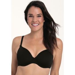 Rosa Faia Damen B&uuml;gel-BH &raquo;Selma Pure&laquo; Spacer Schale, mit B&uuml;gel, schlicht, weich, verstellbare Tr&auml;ger 90, Cup F