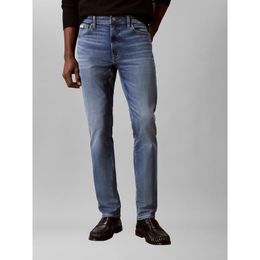 Calvin Klein Jeans Herren Skinny-fit-Jeans &raquo;SKINNY&laquo; mit Leder-Badge 38, L&auml;nge 30