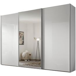 STAUD Schwebet&uuml;renschrank &raquo;Sonate Rom mit Spiegel, Made in Germany&laquo; Mit vier verschiedenen Ausstattungsvarianten wei&szlig; Holzwerkstoff Wei&szlig; Dekor, B/H/T: