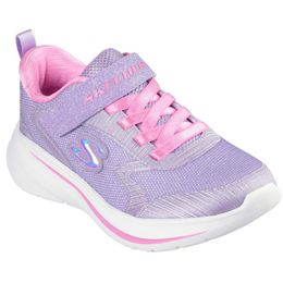 Skechers M&auml;dchen Sneaker &raquo;WAVE 92&laquo; Freizeitschuh mit Klettverschluss, Gr&ouml;&szlig;enschablone zum Download lila 29