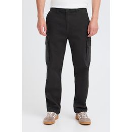 Blend Herren Cargohose &raquo;BHNATAN CARGO&laquo; aus Baumwollmischung, lockere Passform, kn&ouml;chellange Schnittform schwarz 30, L&auml;nge 32