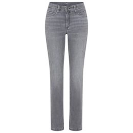 MAC Damen MAC Stretch-Jeans &raquo;Melanie&laquo; Gerade geschnitten grau 38, L&auml;nge 32