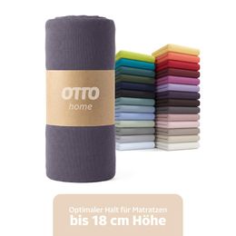 OTTO home Spannbettlaken &raquo;PHYSALIS in BASIC und PREMIUM Qualit&auml;t, 100% Baumwolle&laquo; f&uuml;r Matratzen bis 18 cm H&ouml;he, Bettlaken, Spannbetttuch, pflegeleicht