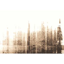 ARCHITECTS PAPER Fototapete &raquo;Atelier 47 Skyline Artwork 3&laquo; Stadt glatt Vlies, Wand, Schr&auml;ge, Decke bunt Vlies B/L: 4m x 2,7m