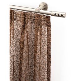 Garesa Gardinenstange &raquo;EASY&laquo; &Oslash; 20 mm 1 l&auml;ufig-l&auml;ufig Wunschma&szlig;l&auml;nge gold Aluminium B/L: 67cm x 480cm &Oslash; 20mm, 1 Stk., 1 l&auml;ufig