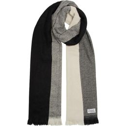 Chillouts Damen Chillouts Strickschal &raquo;Gaia Scarf&laquo; tragbar als Schal oder Stola, Gr&ouml;&szlig;e: 180 x 70 cm schwarz Einheitsgr&ouml;&szlig;e