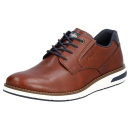 Rieker Herren Sneaker mit modischer Laufsohle, Freizeitschuh, Halbschuh, Schn&uuml;rschuh bunt 42