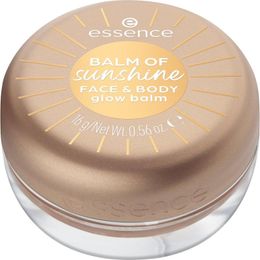 Essence Damen Bronzer-Puder &raquo;BALM OF sunshine FACE & BODY glow balm&laquo; braun 48 g
