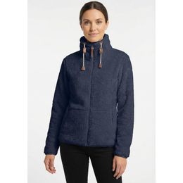 Icepeak Damen Fleecejacke &raquo;Icepeak COLONY&laquo; schnell trocknendes Material aus Polyester, mit Rei&szlig;verschluss blau XXL