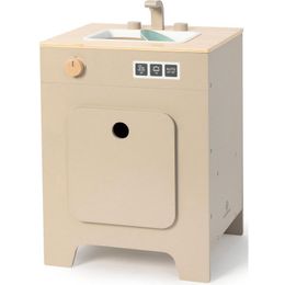 Musterkind Kinder-Geschirrsp&uuml;ler &raquo;Geschirrsp&uuml;ler Mix & Match, warmgrau/natur&laquo; grau Holz Einheitsgr&ouml;&szlig;e