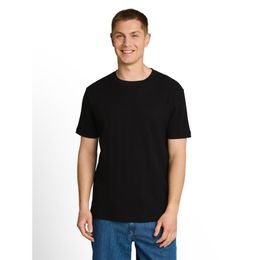Tom Tailor Denim Herren Tom Tailor Denim Rundhalsshirt schwarz S