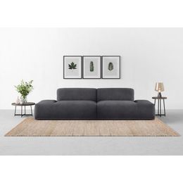 Trendmanufaktur Big-Sofa &raquo;Braga, toller Sitzkomfort, Designsofa&laquo; in moderner Optik, mit hochwertigem Kaltschaum grau 100% Polyester B/H/T: 300cm x 