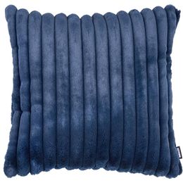 done. Sitzkissen &raquo;Polar&laquo; Kissenh&uuml;lle aus leichtem Flanell blau Polyester B/L: 50cm x 50cm, 1 Stk.