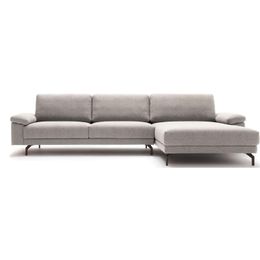Creation BY ROLF BENZ Ecksofa &raquo;CR.450 elegantes Designsofa mit hohem Sitzkomfort&laquo; beige B/H/T: 274cm x 95cm x 178cm, Stoff, Recamiere rechts
