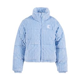 Karl Kani Jacke Damen Gr&ouml;&szlig;e L hellblau / wei&szlig; Sommerjacke