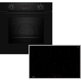 Neff Backofen-Set &raquo;B2CCG6AK3&laquo; mit Teleskopauszug nachr&uuml;stbar Pyrolyse-Selbstreinigung Intuitive Twist Touch -Steuerung & CircoTherm -Hei&szlig;luf schwarz 