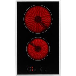 Amica Elektro-Kochfeld &raquo;KMC 13381 E&laquo; Einfache Bedienung f&uuml;r entspanntes und gleichm&auml;&szlig;iges Kochen silber Einheitsgr&ouml;&szlig;e Elektro-Kochfeld