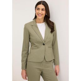 bonprix Damen bonprix Jackenblazer &raquo;Blazer&laquo; f&uuml;r stilvollen Auftritt, schmale Passform, voll gef&uuml;ttert gr&uuml;n 38