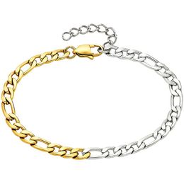 Aniston Jewelry & Watches Damen Aniston JEWELRY & WATCHES Armband &raquo;Schmuck Geschenk Armschmuck Edelstahl&laquo; gelb 22cm, Edelstahl