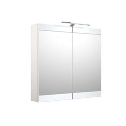Welltime Badezimmerspiegelschrank &raquo;Serena Retro&laquo; FSC -zertifiziertes Material, Breite 81,5 cm, mit LED-Beleuchtung wei&szlig; FSC -zertifizierter 