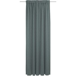 WIRTH Vorhang &raquo;Torbole&laquo; Multifunktionsband 1 Stk. tlg. nach Ma&szlig; blau Baumwolle, Polyester 225cm, Multifunktionsband, 132cm