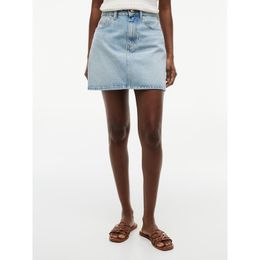 Tommy Hilfiger Damen Jeansrock &raquo;MINI SKIRT CAM LIGHT HW&laquo; aus Baumwolle, high waist L (42/44)