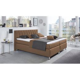 Hapo Boxspringbett &raquo;ATLANTA&laquo; Topper separat erh&auml;ltlich!, erh&auml;ltlich in verschiedenen Breiten, Farben & Maratzenarten ohne Topper, Liegefl&auml;che B/L: 