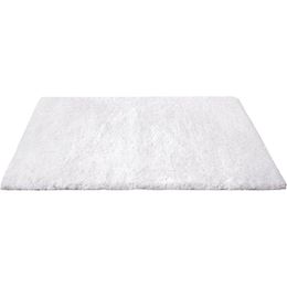 Dyckhoff Badematte &raquo;Siena&laquo; H&ouml;he 30 mm rutschhemmend beschichtet fu&szlig;bodenheizungsgeeignet wei&szlig; Polyester rechteckig (55cm x 65cm ) WC-Vorleger rechteckig ohne 
