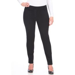 KjBRAND Damen KjBRAND Jeansjeggings &raquo;JENNY&laquo; angenehm weiche Quer-Stretch Qualit&auml;t schwarz 42, N-Gr
