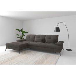 Sit & More sit&more Ecksofa &raquo;Amica, L-Form, inkl. Sitztiefenverstellung & Armteilverstellung&laquo; wahlweise mit Schlaffunktion, Bettkasten und Kopfteilverstellung 