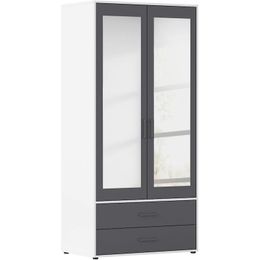 Rauch Dreht&uuml;renschrank &raquo;Kleiderschrank Schrank Garderobe W&auml;scheschrank VOYAGER&laquo; in 3 verschiedenen Ausstattungen BASIC/CLASSIC/PREMIUM, mit modernen 