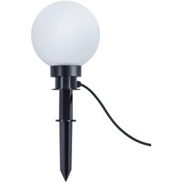 REALITY LEUCHTEN Gartenleuchte &raquo;BOLO, Kugelleuchte Garten Outdoor Aussenleuchte, IP44 Schutz&laquo; E27 1 Stk. warmwei&szlig; - kaltwei&szlig; exkl. 1xE27 max 23W, inkl