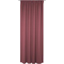 WIRTH Vorhang &raquo;Wiessee&laquo; Multifunktionsband 1 Stk. tlg. nach Ma&szlig; rosa Baumwolle, Leinen, Modal 155cm, Multifunktionsband, 150cm