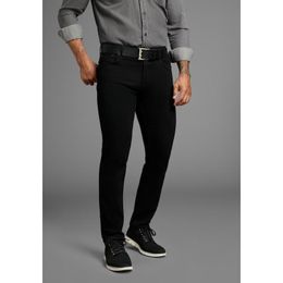 H.I.S. H.I.S Herren Straight-Jeans &raquo;NEW DALE&laquo; gerades Bein, mit Used-Effekten, niedrige Leibh&ouml;he schwarz 32, L&auml;nge 36
