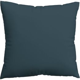 Schlafgut Kissenbezug &raquo;Premium Kissenbezug Knitted Jersey (1 St)&laquo; Ton-in-Ton Rei&szlig;verschluss, Bio-Baumwolle mit Elasthan, Uni, OEKO Tex grau Jersey, Obermaterial