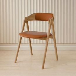 Stuhl &raquo;Mette by Hammel&laquo; () 1 Stk.Massivholz, gepolsterte Sitz- & R&uuml;ckenlehne, versch. Farbvarianten Leder, Massivholz B/H/T: 52cm x 75cm x 54cm, 1 Stk