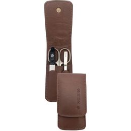 Pfeilring Pfeilring Manik&uuml;re-Etui mit Schere, Pinzette und Nagelpfeile grau B/H/T: 55mm x 125mm x 20mm 3 Stk.