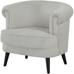 Inosign Sessel &raquo;HUTSELL in Cord und Webstoff, TV-Sessel oder Relax-Sessel&laquo; passt in jedes Wohnzimmer beige Holzgestell, Schaum-Polsterung, Holzbeine 