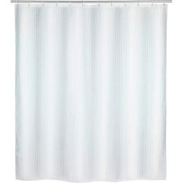 Wenko Duschvorhang &raquo;Palais&laquo; Breite 180 cm H&ouml;he 200 cm, Polyester, waschbar wei&szlig; Polyester B/H: 180cm x 200cm