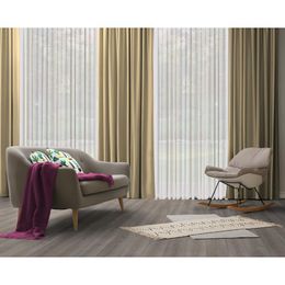 WIRTH Vorhang &raquo;Dim out&laquo; Multifunktionsband 1 Stk. tlg. nach Ma&szlig; grau Polyester 385cm, Multifunktionsband, 142cm