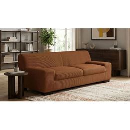 OTTO home 2-Sitzer &raquo;Faxxe 194 x 85 cm, auch mit Schlaffunktion&laquo; aus haustierfreundlichem Pet Friendly Cord braun B/H/T: 194cm x 74cm x 85cm, Cord, 